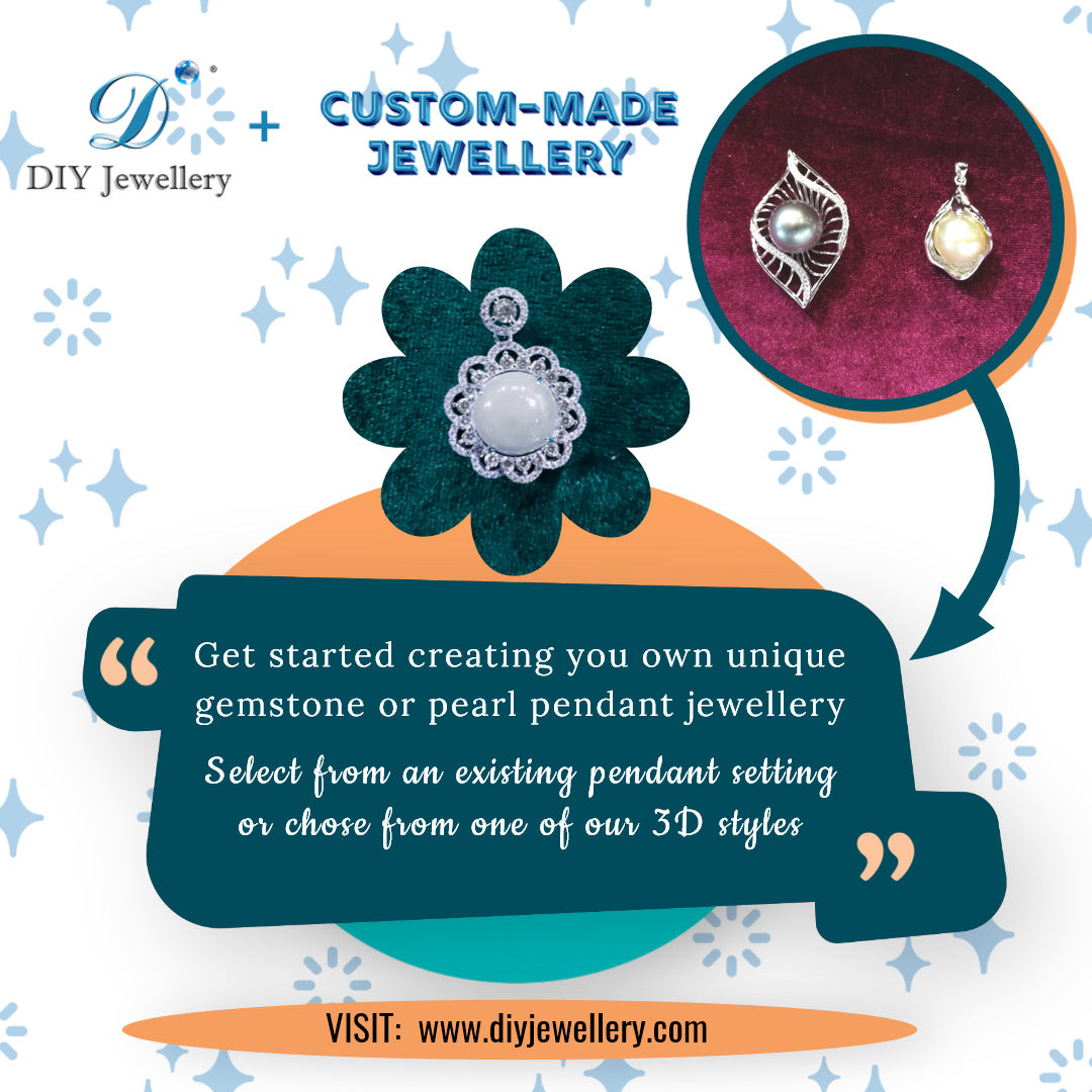 Get Inspired by Beautiful Pendant Settings – DIY Jewelry
